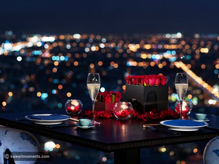 Restaurants to celebrate Valentine's Day in Kuwait