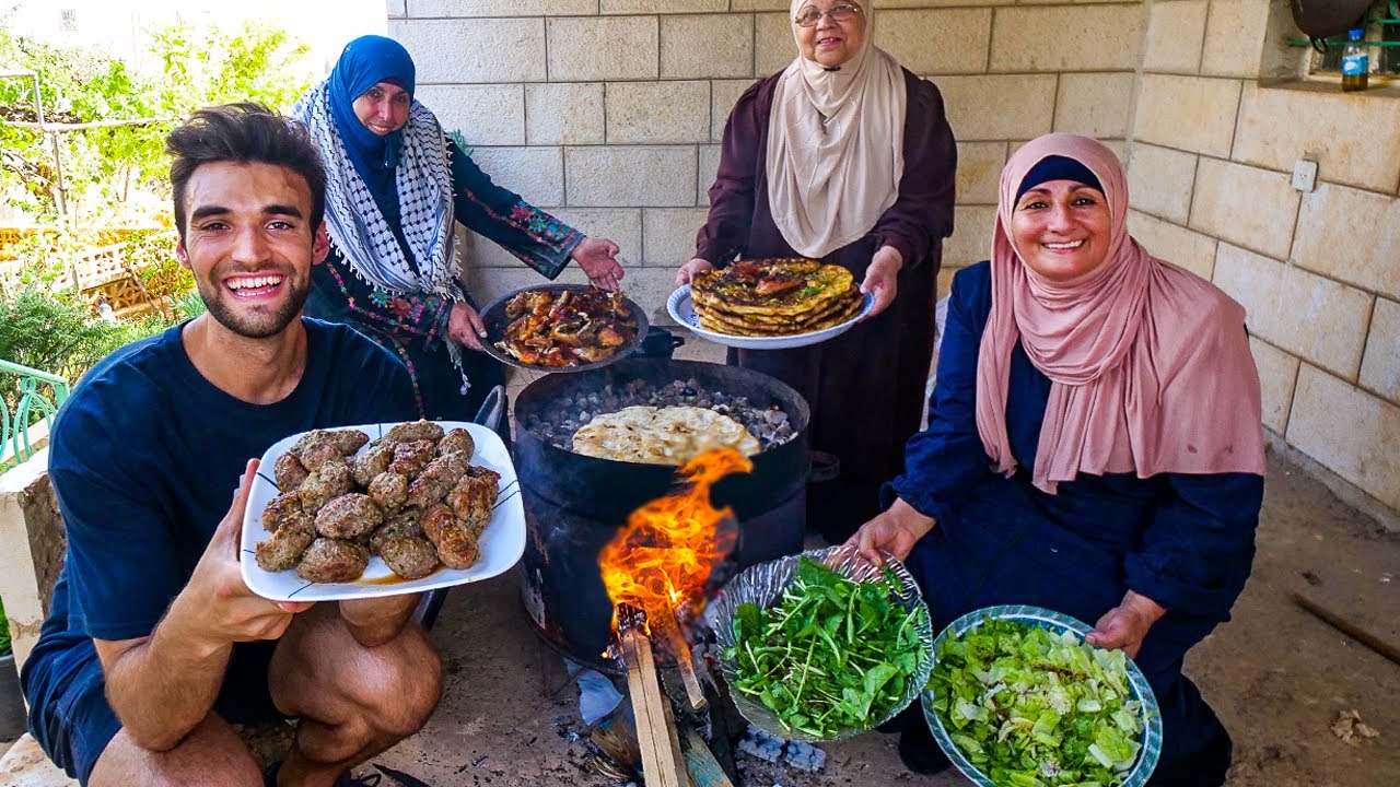 Living with a Palestinian family