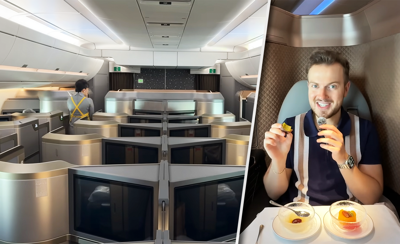 I experienced the world’s rarest first class ️