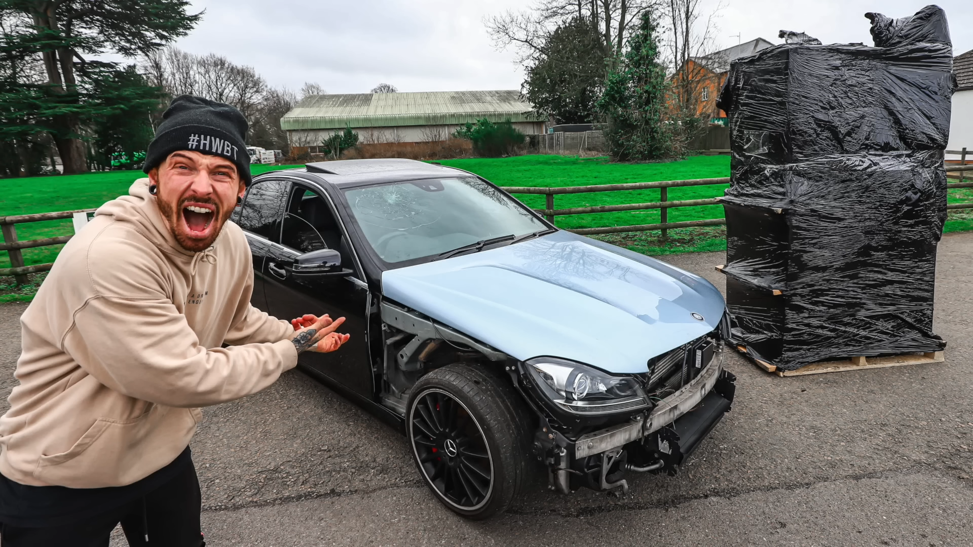 This is a comeback story - the wrecked car isn’t dead yet