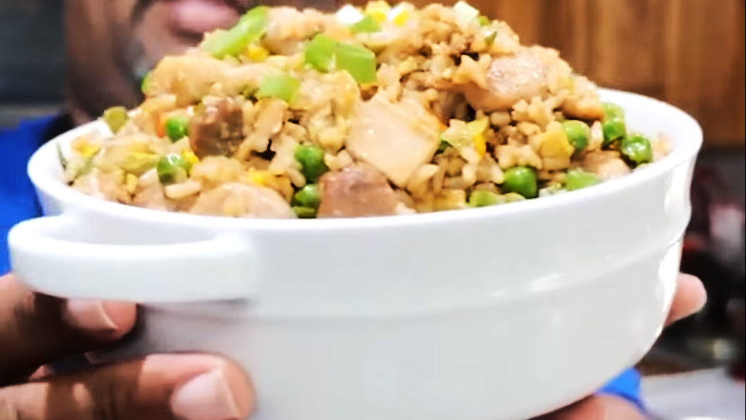 Quick & easy chicken fried rice