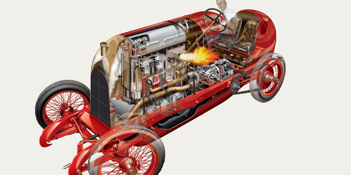 The 28-liter 1911 Fiat S76 was the original BFG