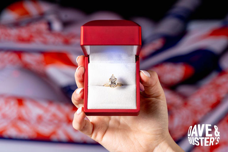 Dave & Buster's is putting 3-carat engagement rings worth $15K inside ...