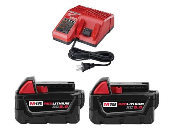 Walmart has a 'genuine' $397 Milwaukee battery kit on sale for 65% off