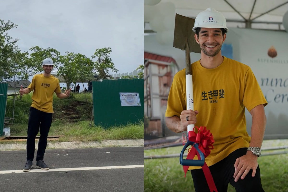 Look: Wil Dasovich begins construction of new house in Tagaytay