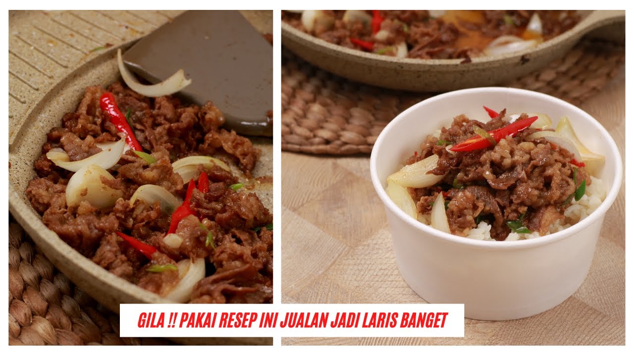 Karena resep ini, jualan nasi box langsung meledak! Ricebowl tumis ...