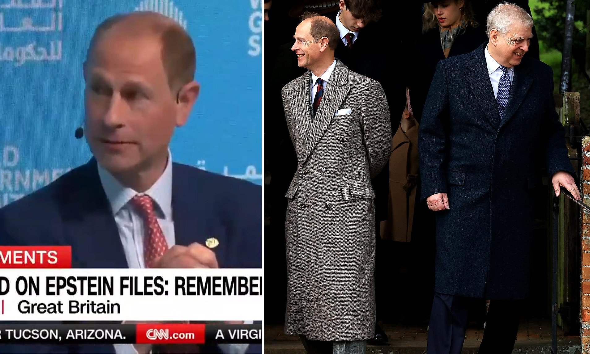 Prince Edward becomes first royal to speak out on Epstein scandal and ...