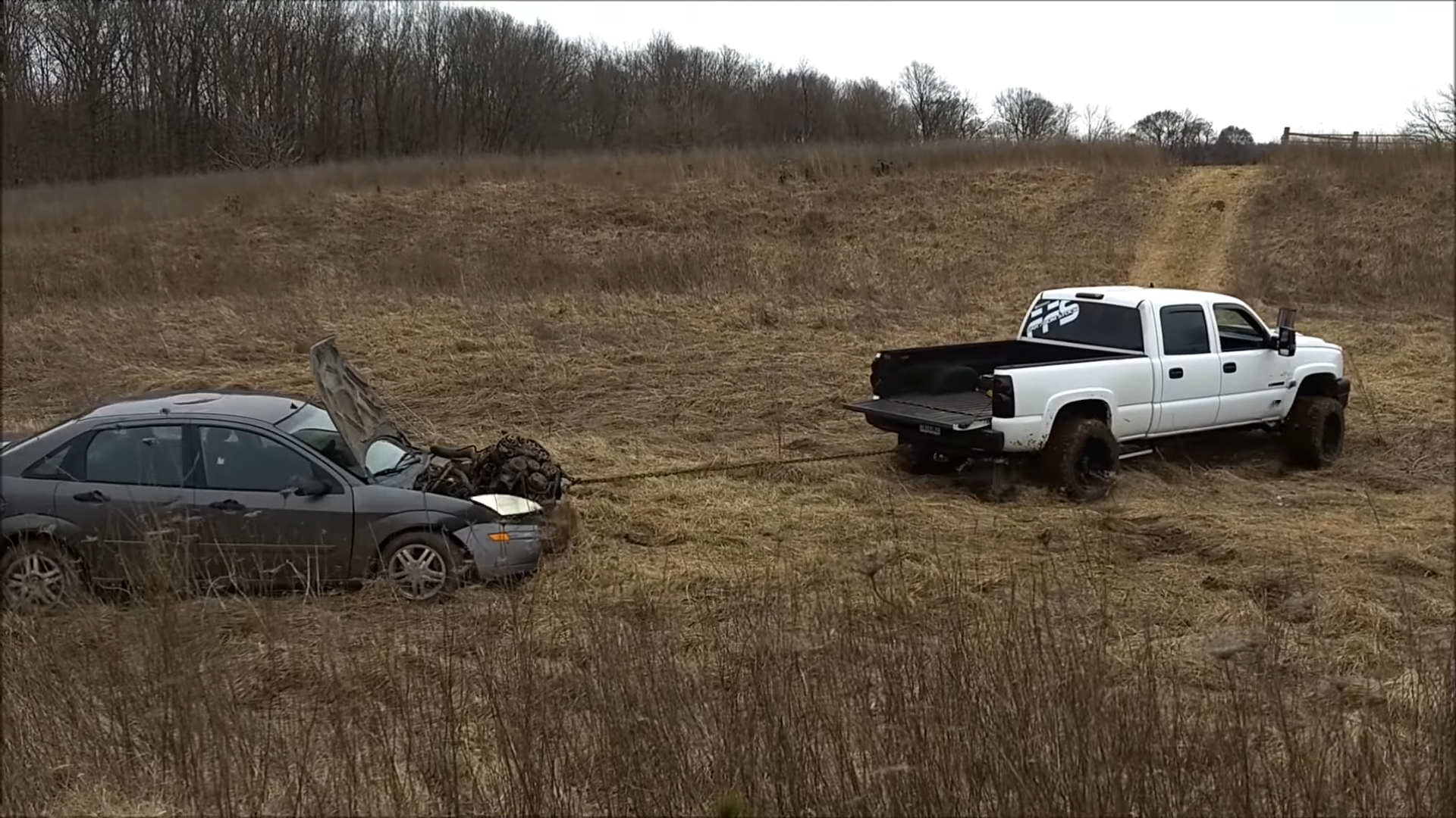 They said this motor was indestructible - I pulled it out with my truck