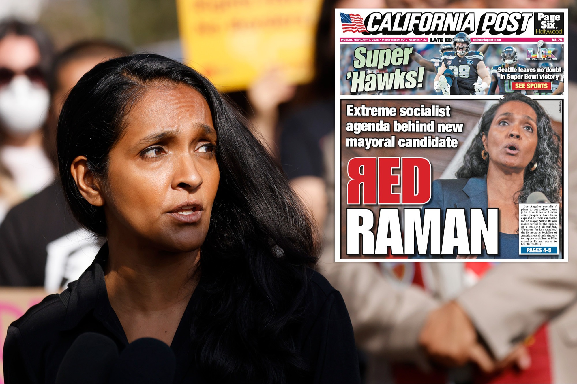 Nithya Raman is a 'recipe for disaster and danger' who wants to ...