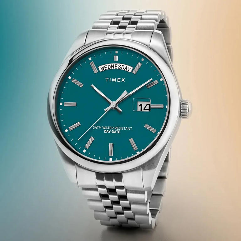 Timex’s riff on the Rolex President is now more affordable than ever