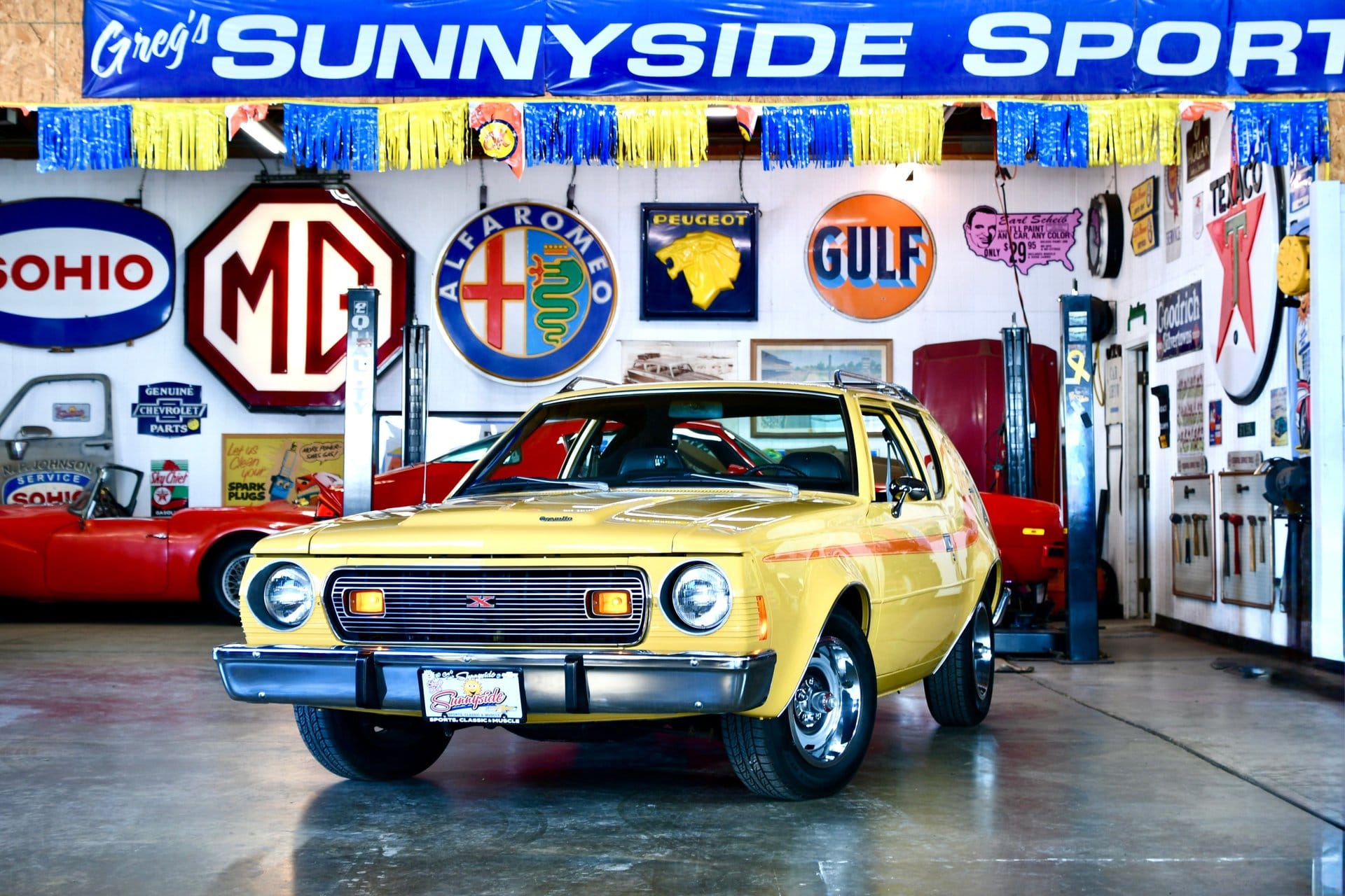 1974 AMC Gremlin X returns to the spotlight with mellow yellow finish ...