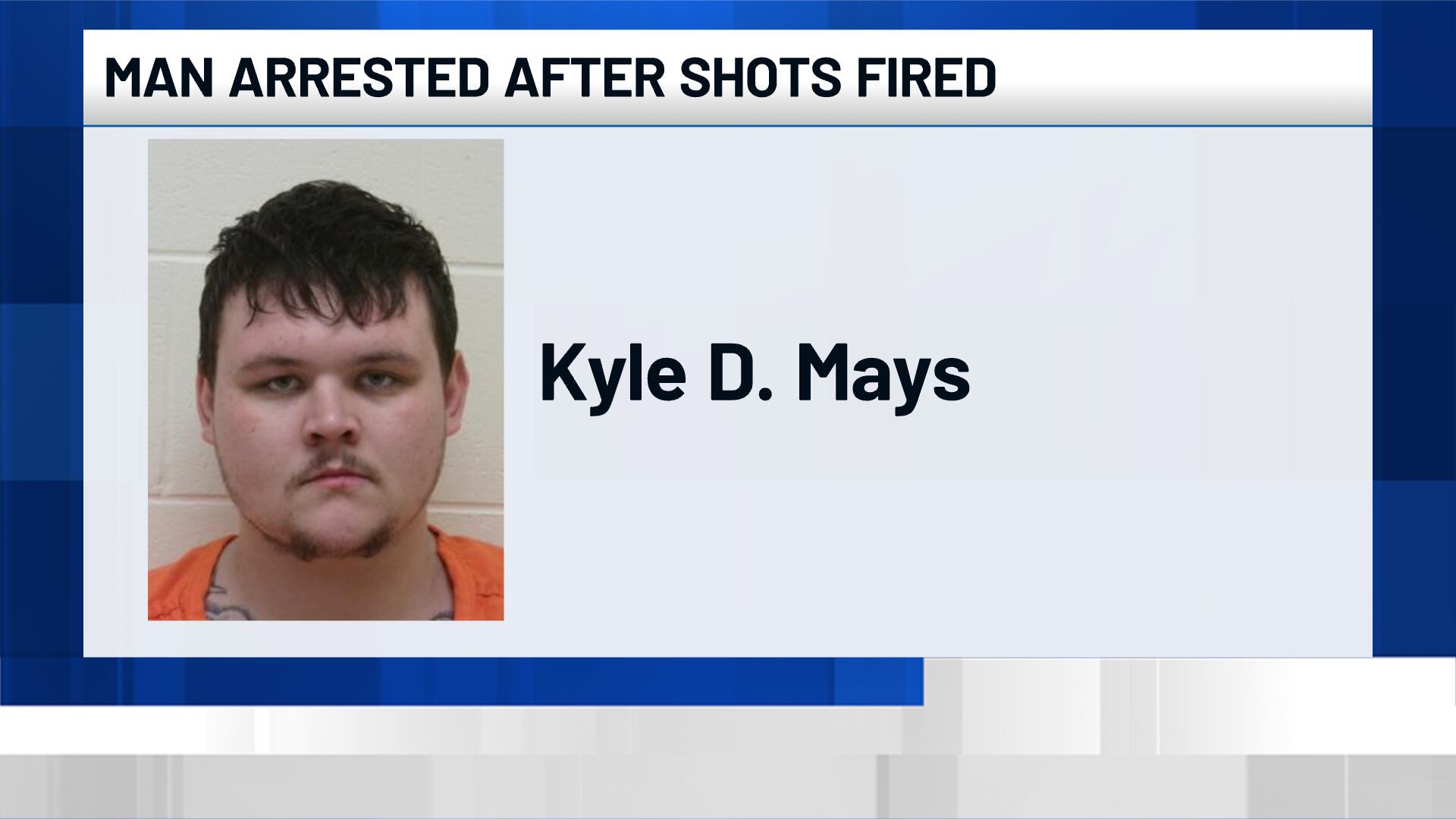 Man arrested after shots fired