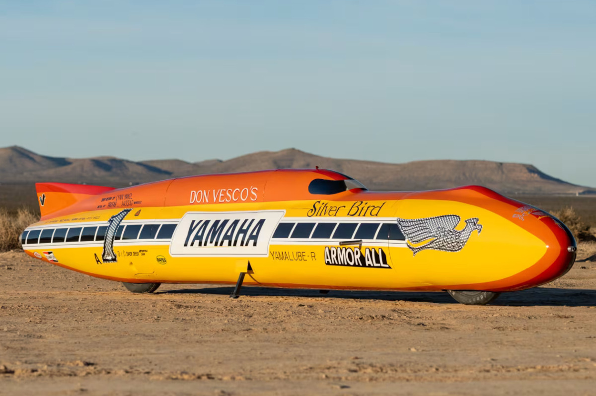 Don Vesco e il muro dei 480 km/h: le moto dei record vanno all'asta
