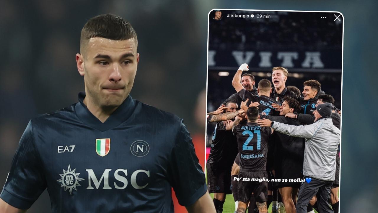 Buongiorno non si abbatte e rilancia sui social: "Pe’ sta maglia nun se ...