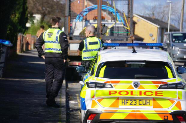 Abandoned home used as drugs den shut down