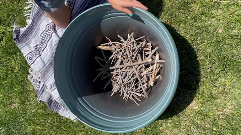 Move large planters with ease using this genius filler trick