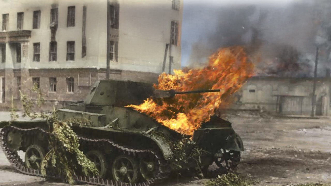 One grenade, one tank, and the act that saved an entire company
