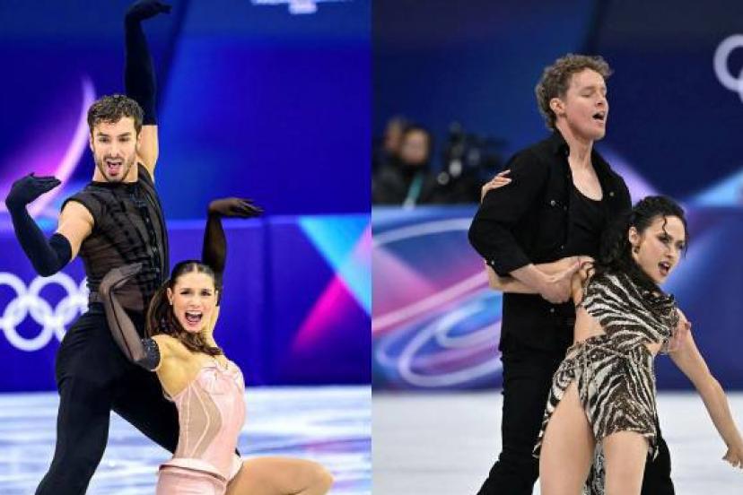 Les Français Guillaume Cizeron et Laurence Fournier Beaudry en tête de ...