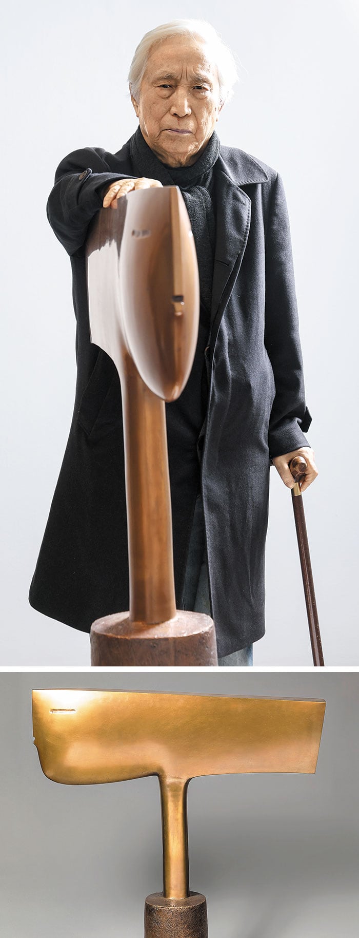 Choi Jong-tae's 'Face' exhibition: Sculptures strip emotion for soul