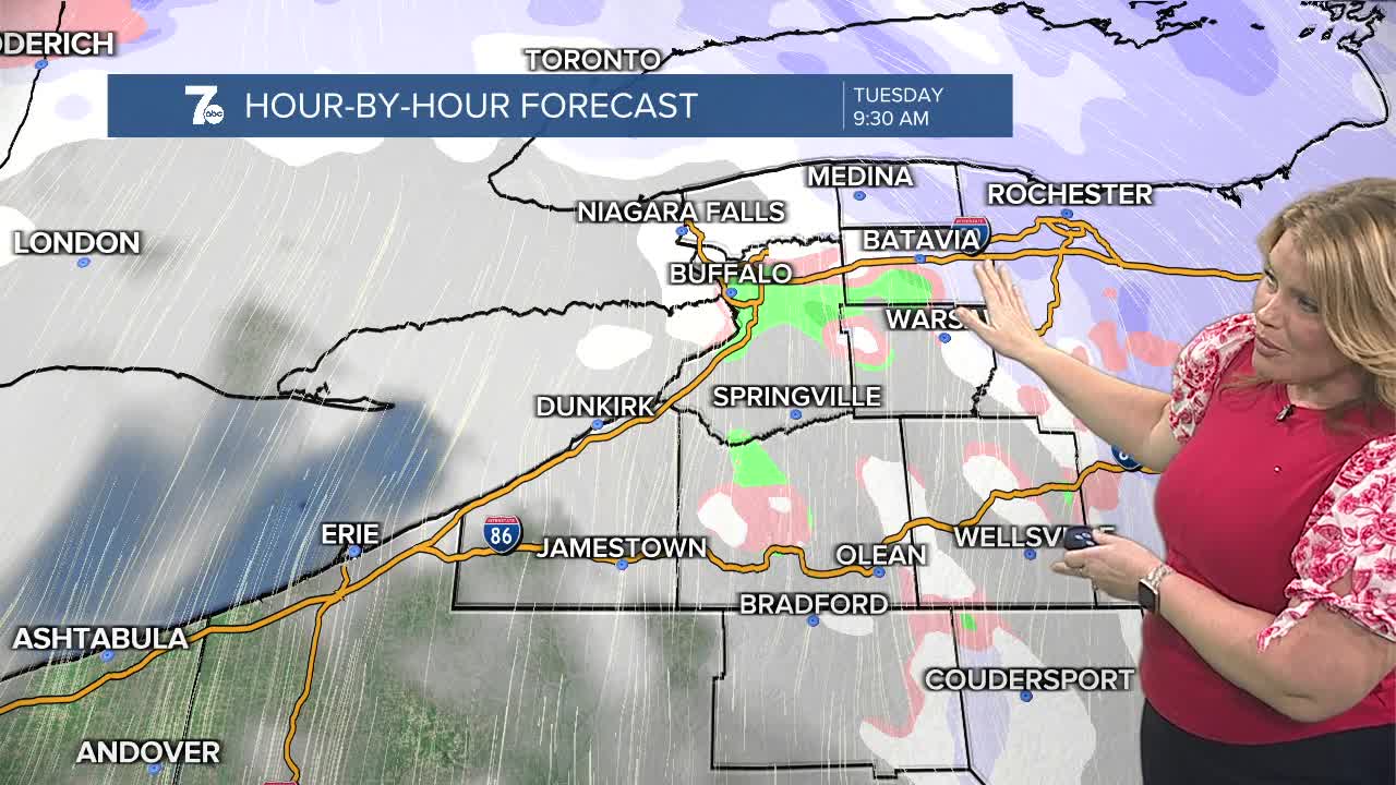 7 Weather Forecast 6p.m. Update, Monday, February 9