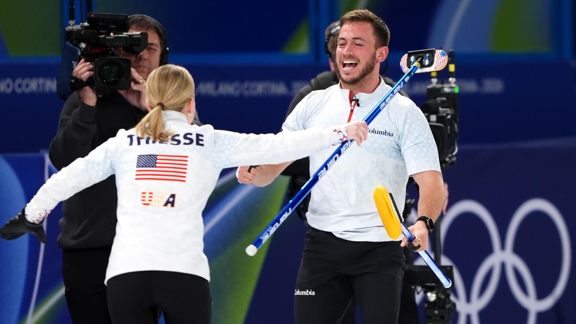 2026 Winter Olympics: Team USA advances to curling mixed doubles gold ...