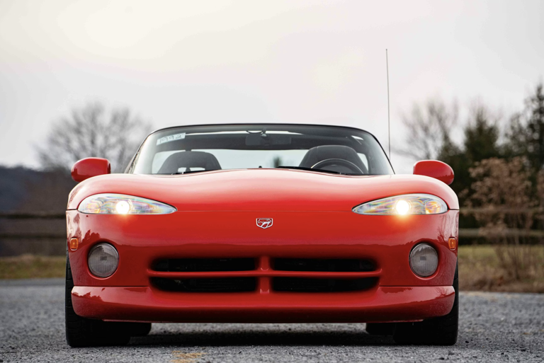 Low-mile 1992 Dodge Viper RT/10 heads to auction in Pennsylvania