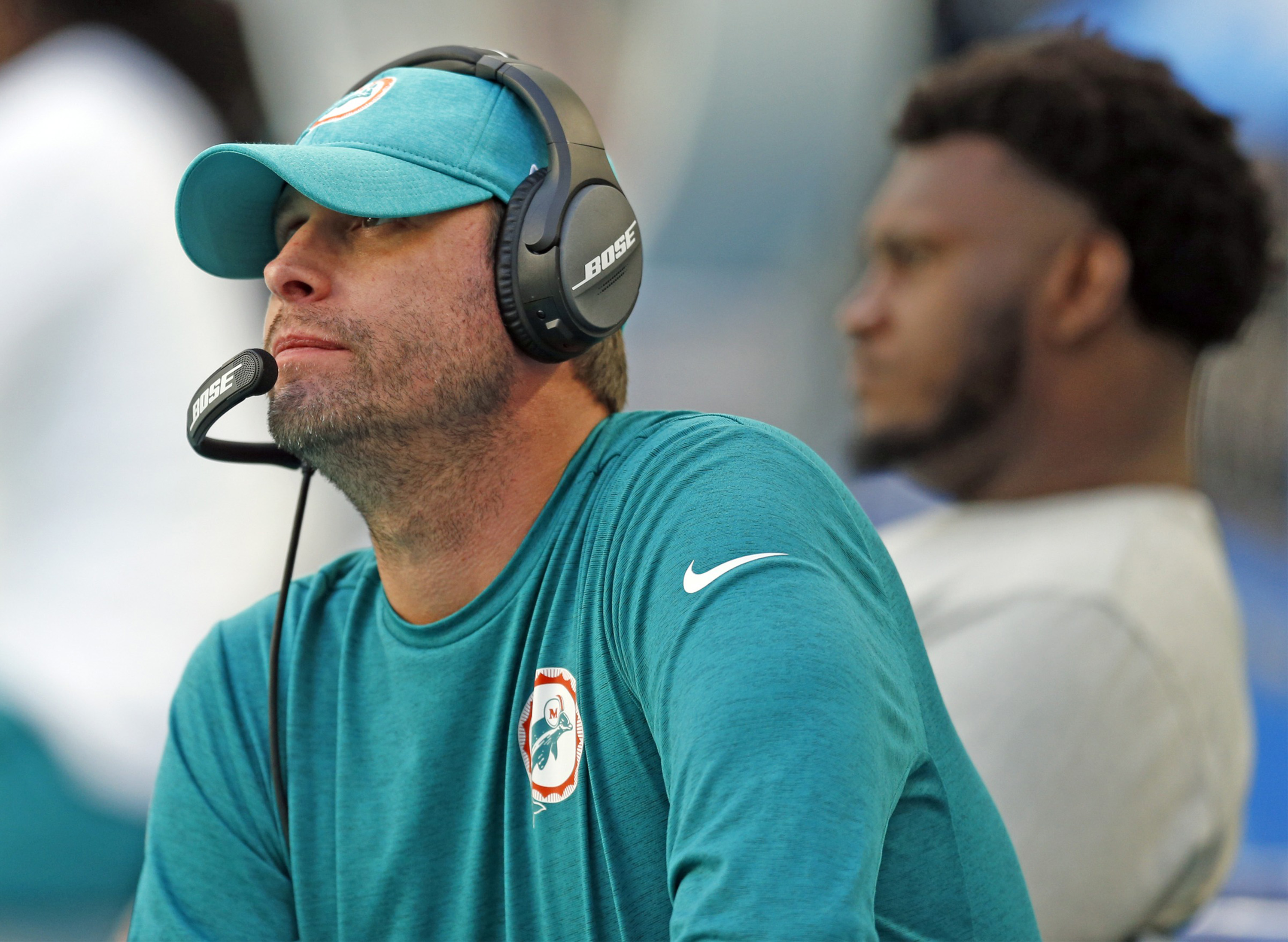 Ex-Dolphins coaches Adam Gase and Mike McDaniel team up with Los ...