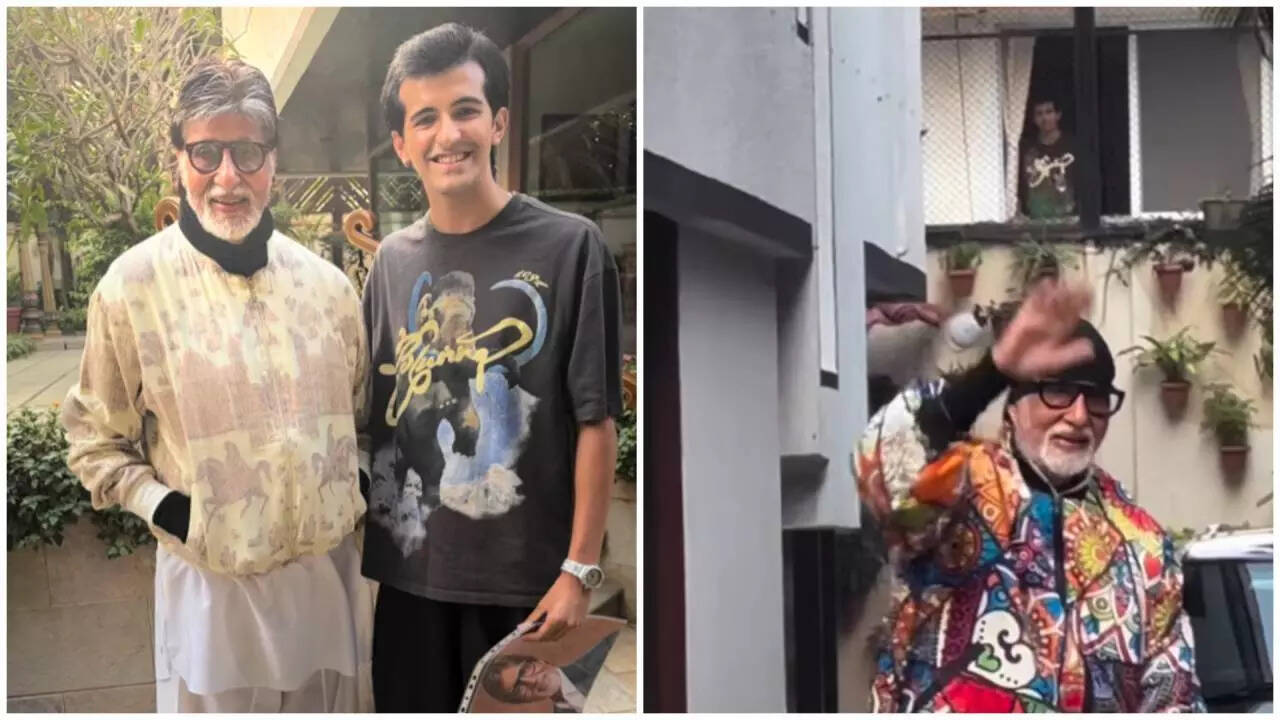Amitabh Bachchan’s neighbour Nirmit Jesrani finally meets Big B after ...