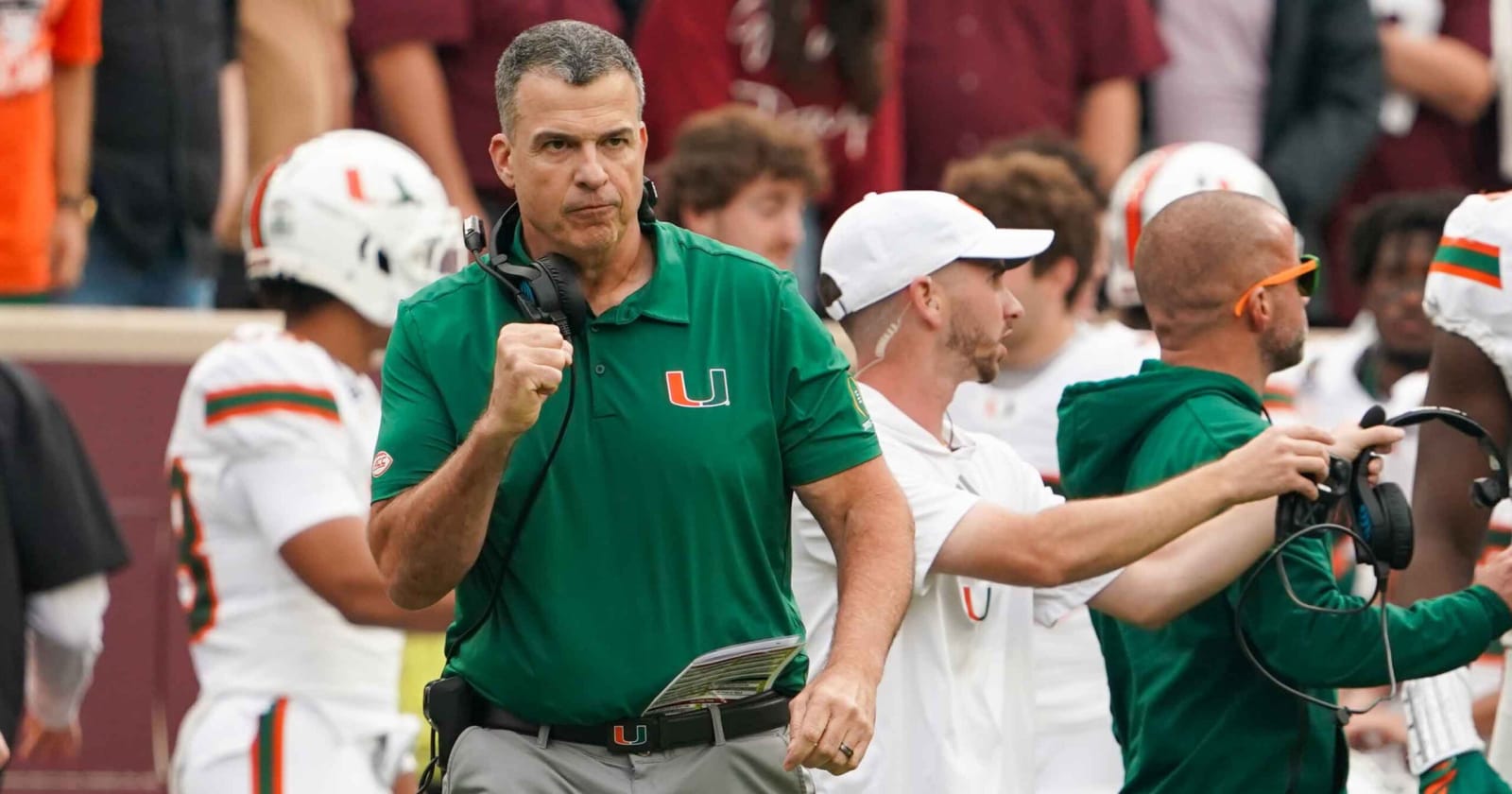 Mario Cristobal explains how Miami’s program trajectory impacts in ...
