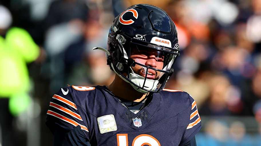 Drake Maye's playoff dud opens up brand new narrative on Bears' Caleb ...