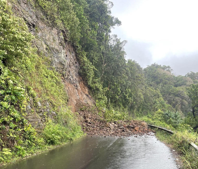 Road closures, water outage in effect on Maui due to severe weather impacts