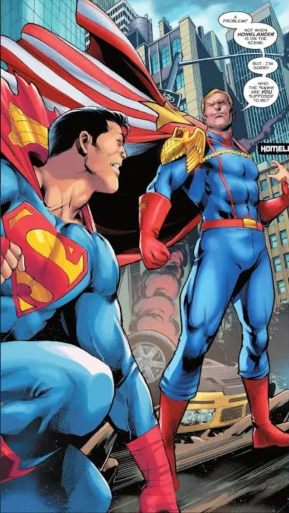 Superman fought Homelander and almost lost!