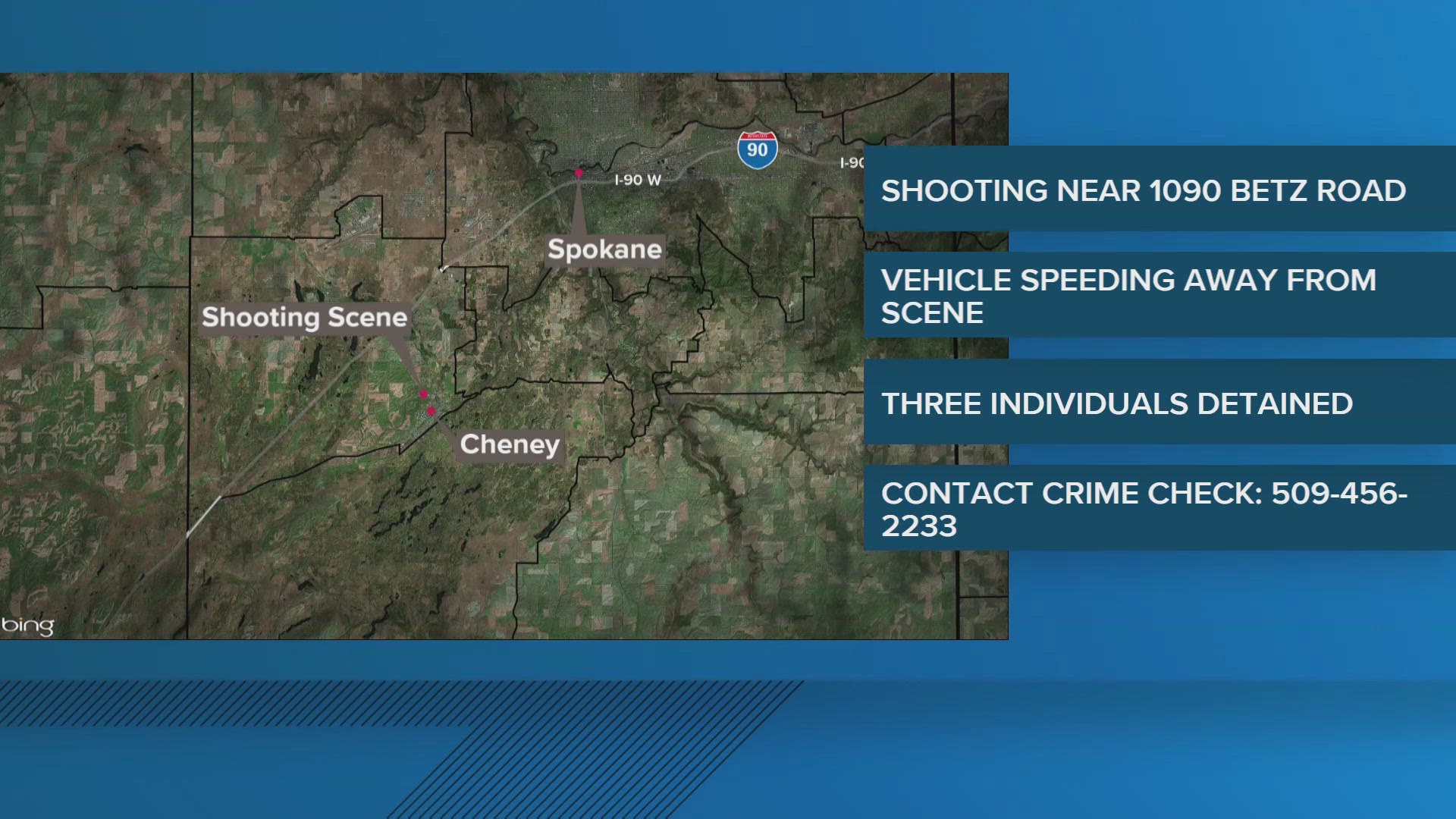 Cheney police seeking information about reported shooting near Cheney ...
