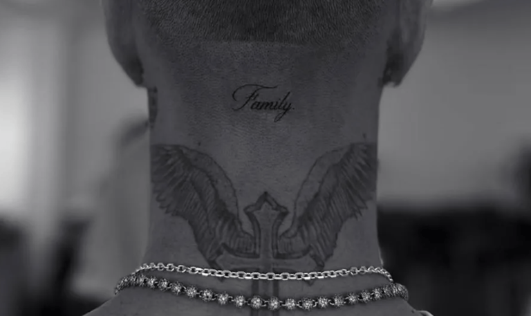The Beckham family is now fighting through tattoos
