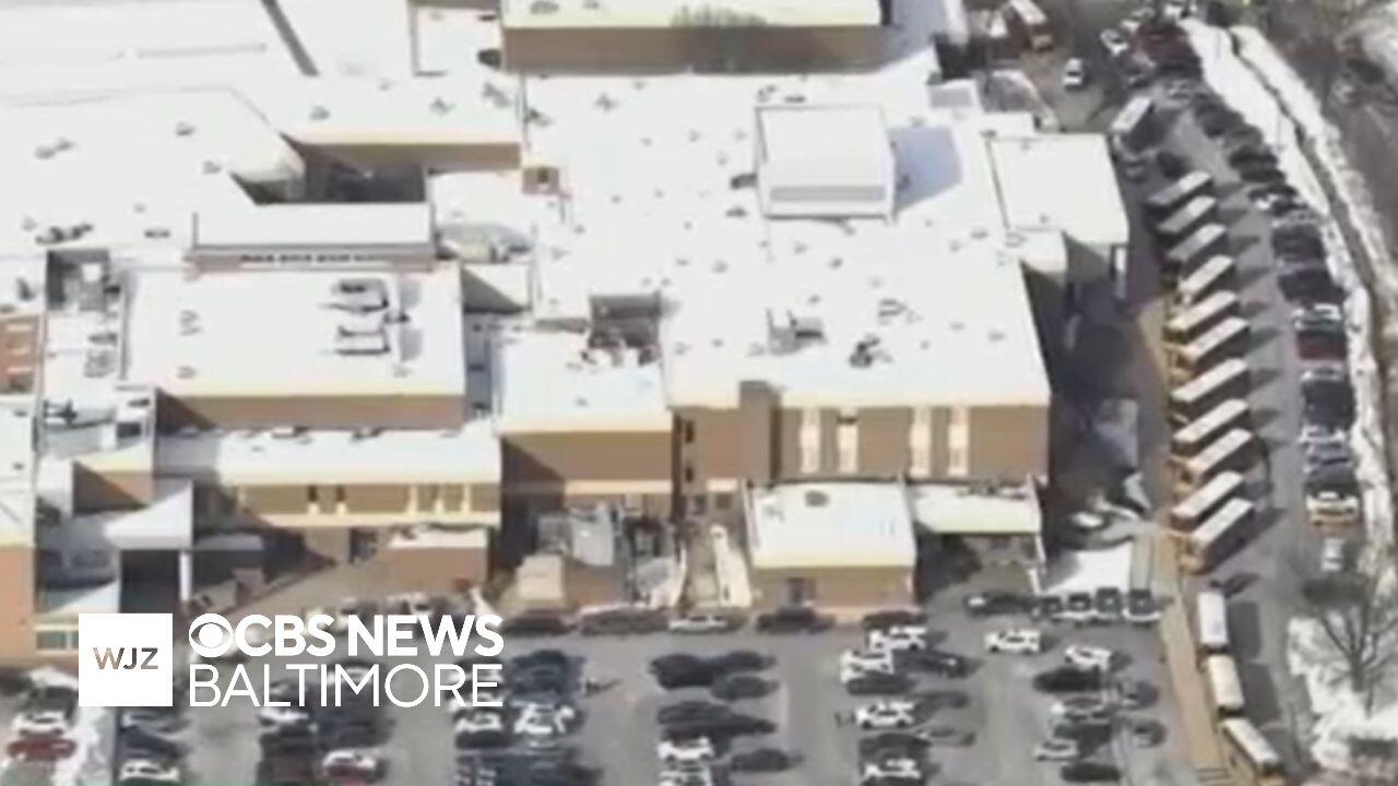 Student arrested after shooting inside Maryland high school