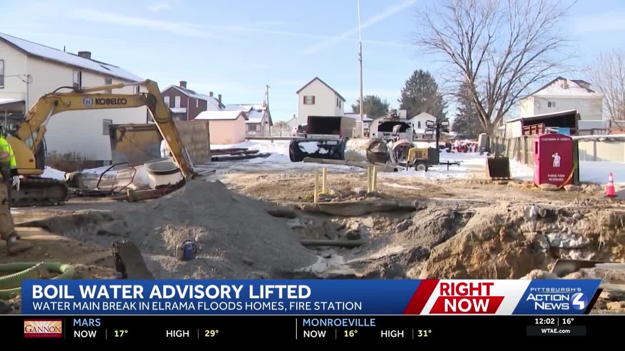 Elrama Fire Department devastated by water main break