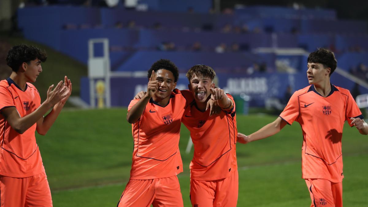 14 del Barça entre las selecciones sub-17, sub-16 y sub-15 de España