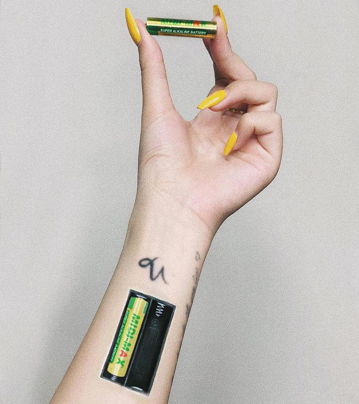 This self-taught artist can transform herself into mind-bending optical ...