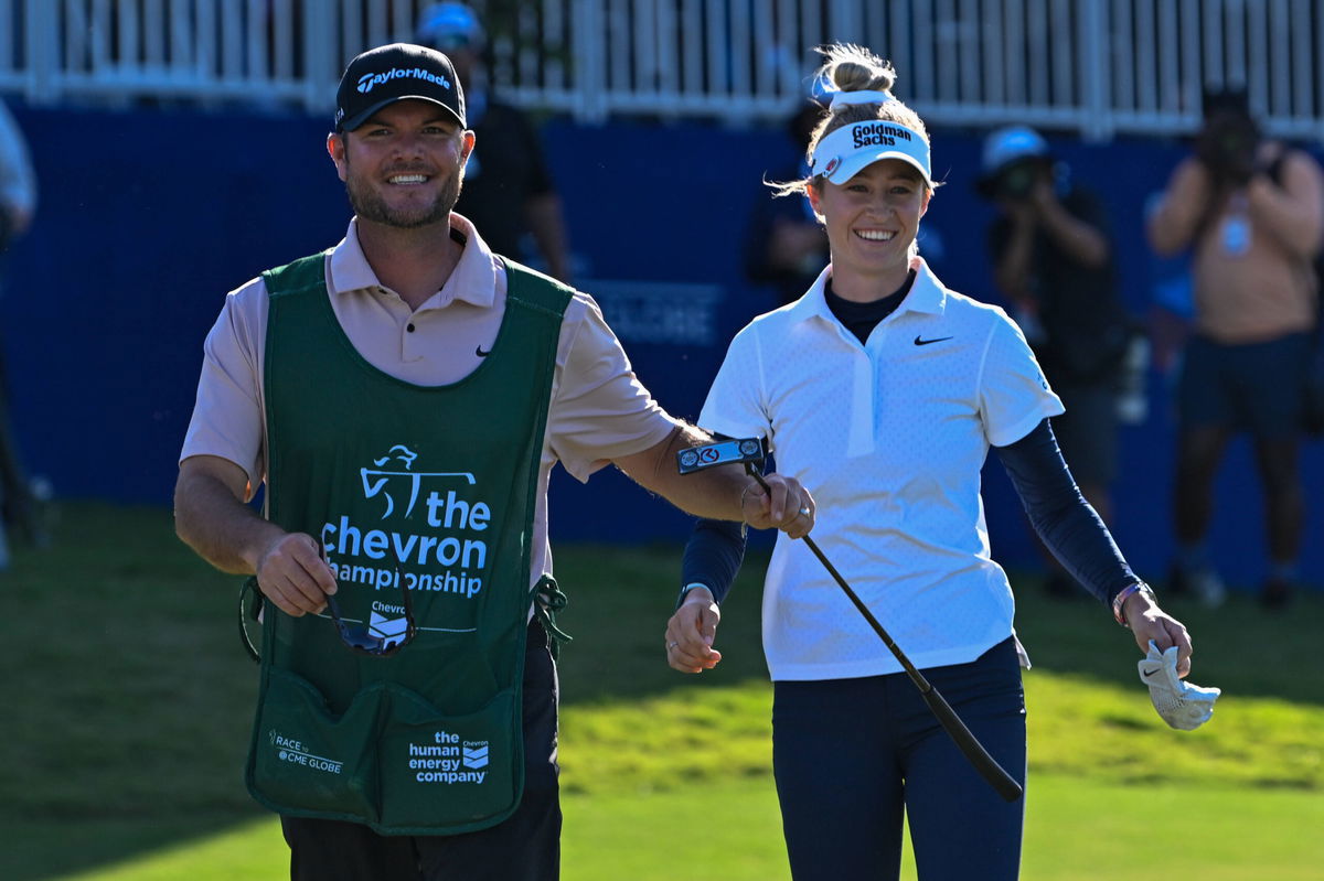 Caddies who support the world’s best female golfers