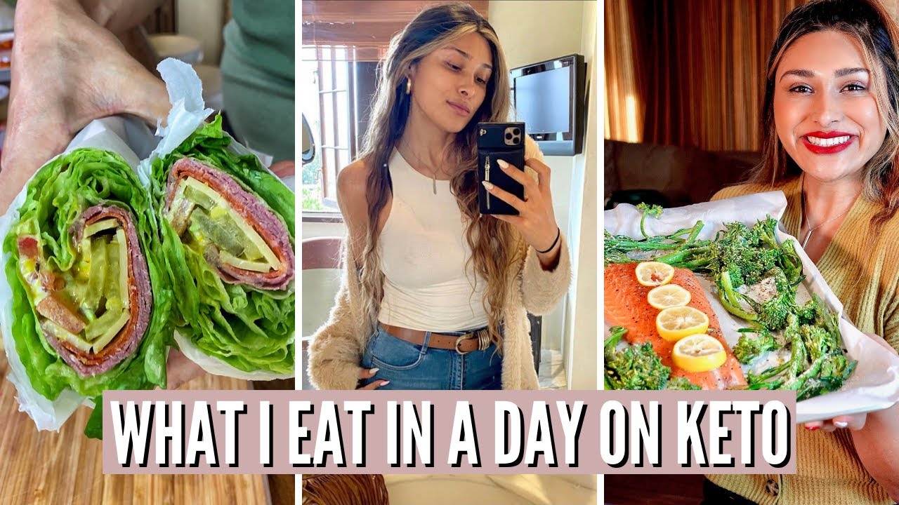 What I eat in a day to lose weight on keto diet! Breakfast, lunch ...