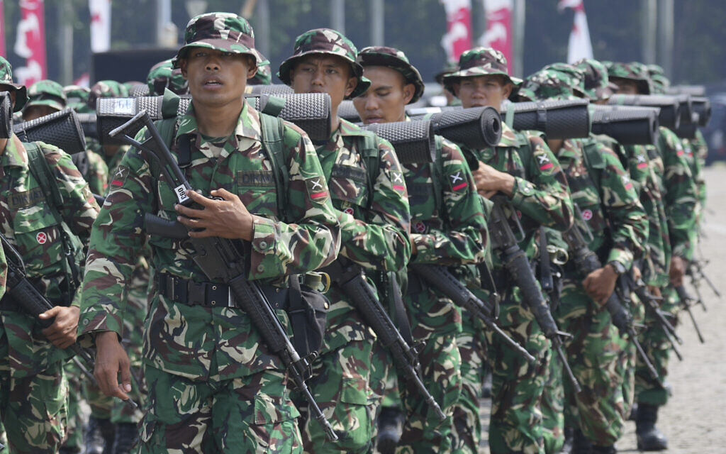 Report: Indonesian troops to deploy in southern Gaza