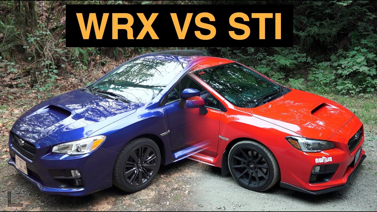 Sti Vs Wrx Engine