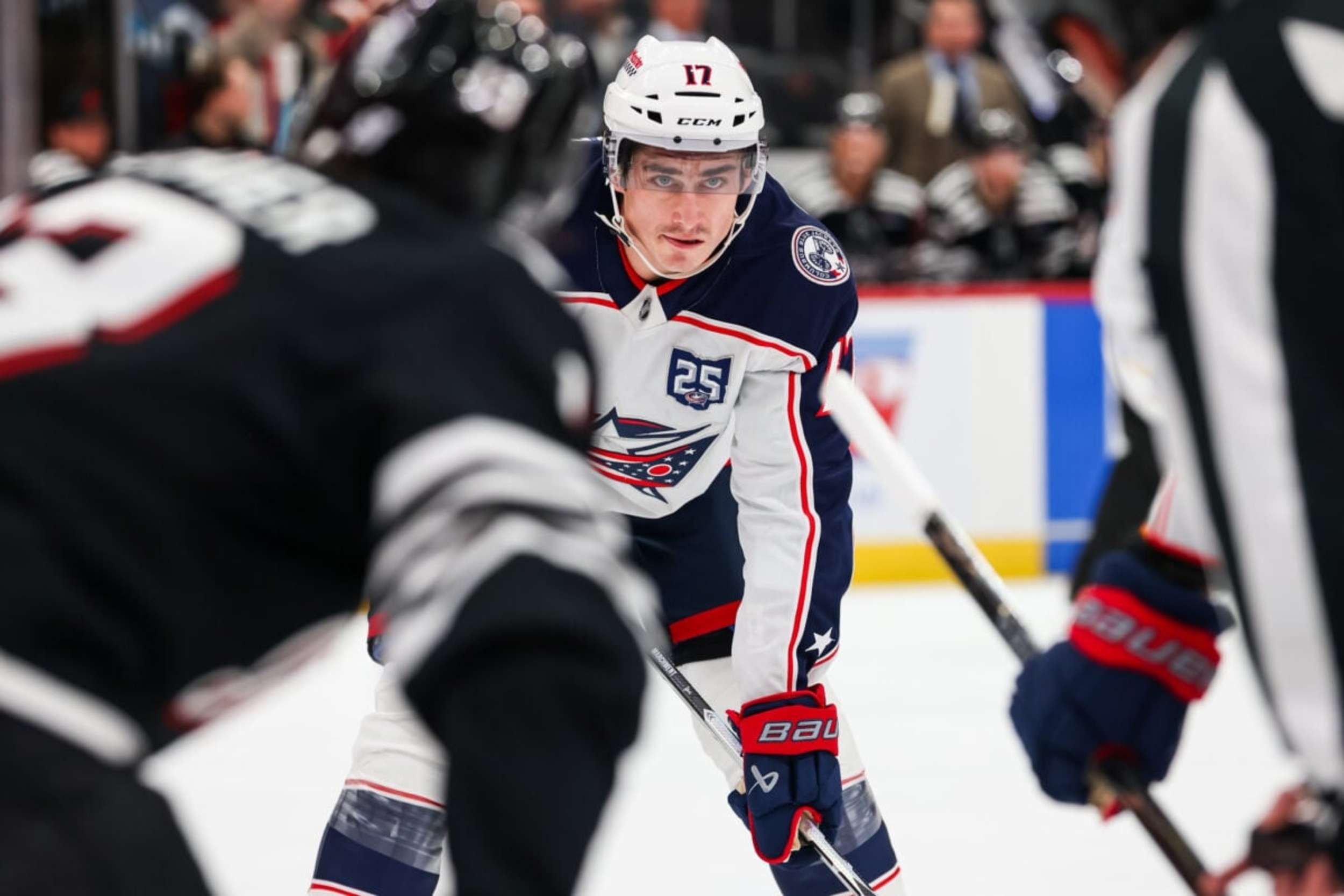 How much will the Blue Jackets need to pay to re-sign Mason Marchment?