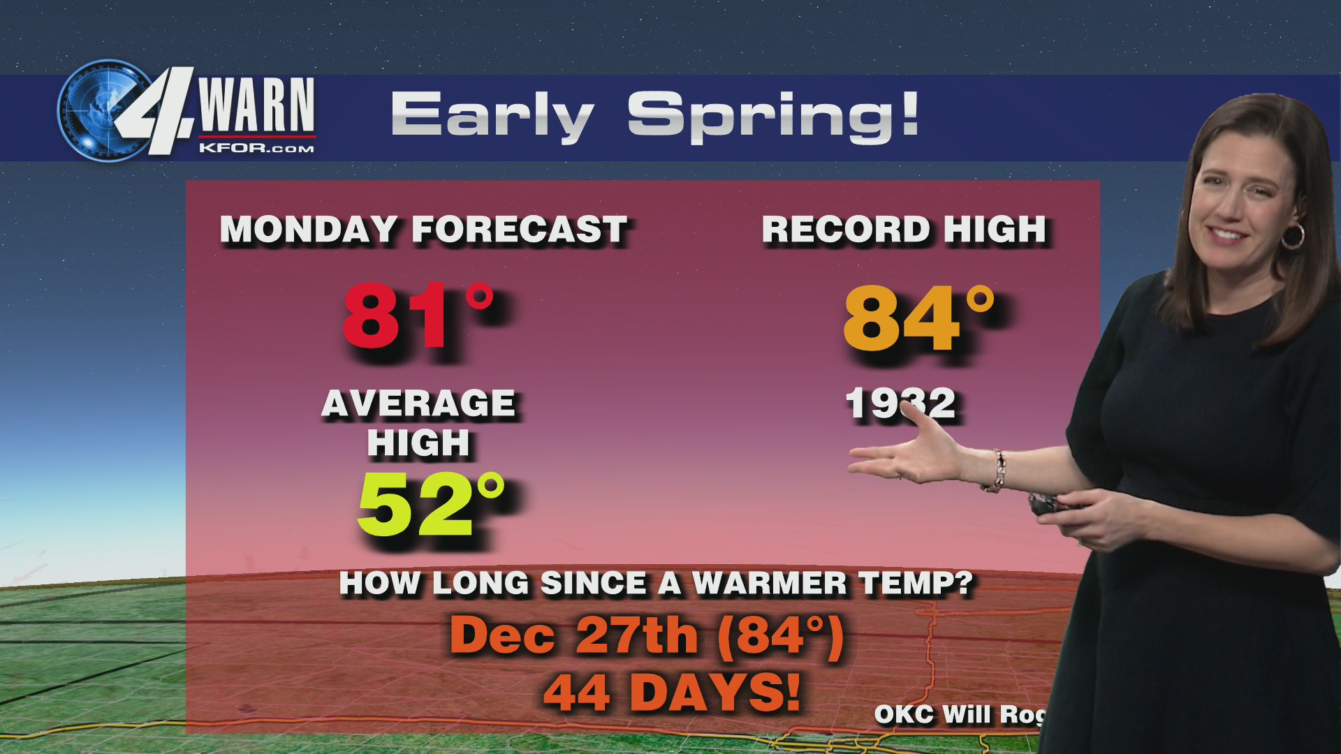 Emily Sutton tracks near-record highs, fire danger and our next storm ...