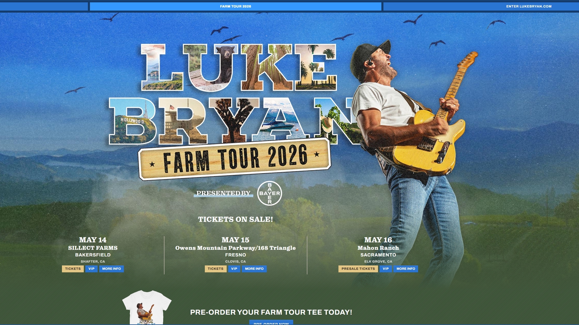 Elk Grove set to host Luke Bryan Farm Tour concert at Mahon Ranch
