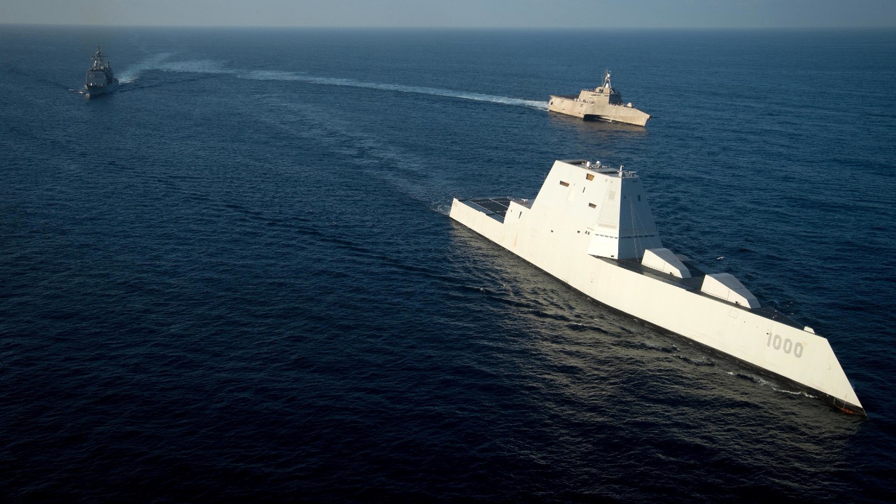 Inside the US Navy’s insane $8B sci-fi destroyer at sea