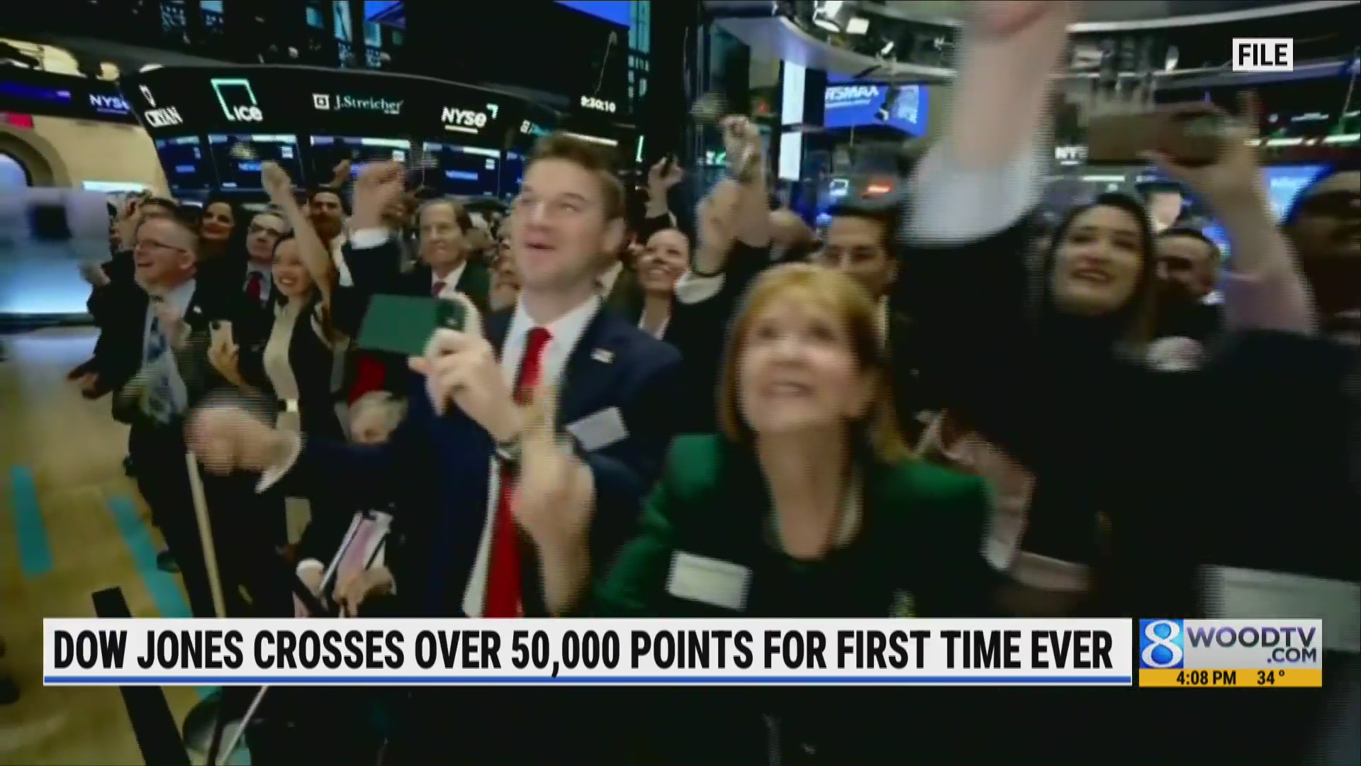 Dow Jones crosses over 50,000 points for the first time ever