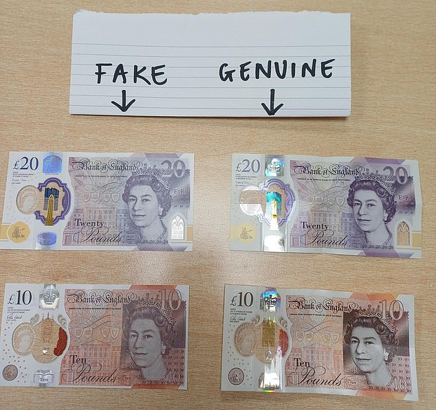 Warning over fake bank notes circulating: How to spot counterfeit cash