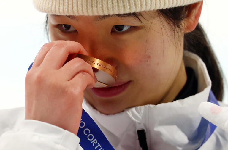South Korean snowboarder Yu Seung-eun wins historic Olympic bronze