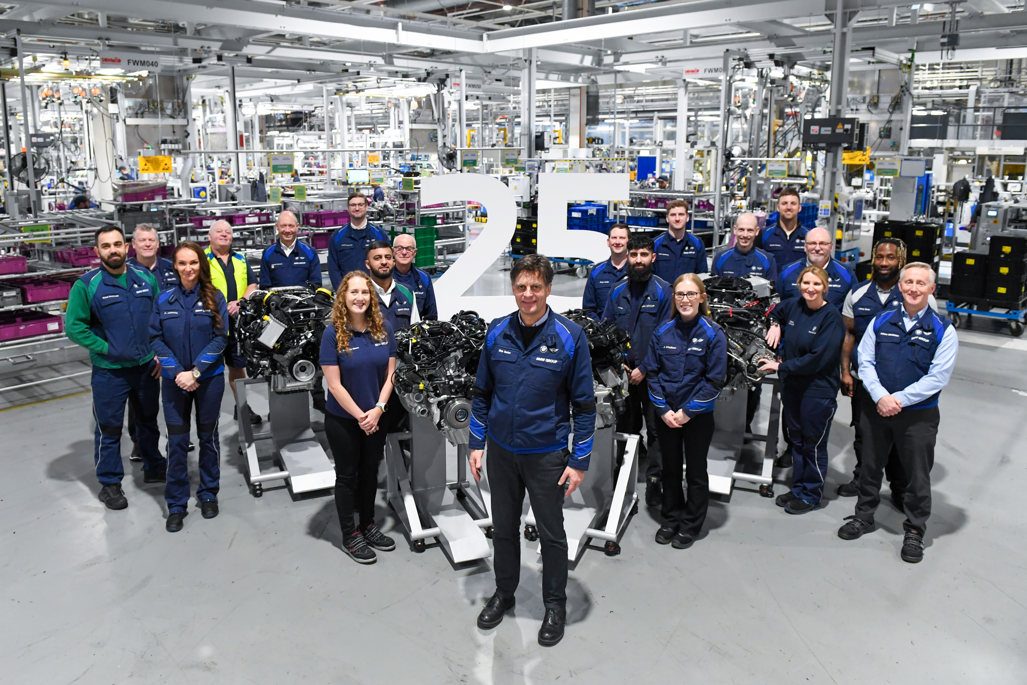 Production milestone for BMW Group Plant Hams Hall: British engine ...